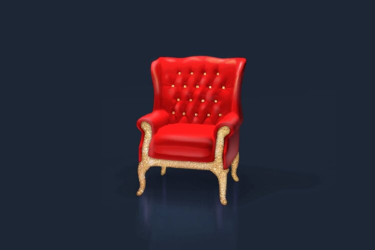 Декоративное кресло из пенопласта - купить - WowDecor.ru
